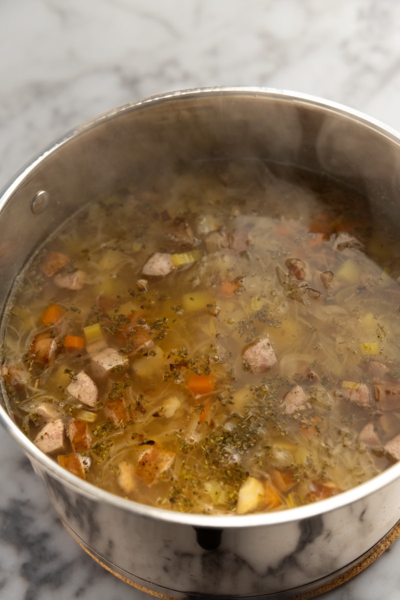 Polish Sauerkraut Soup (Kapuśniak) - Definitely Not a Chef