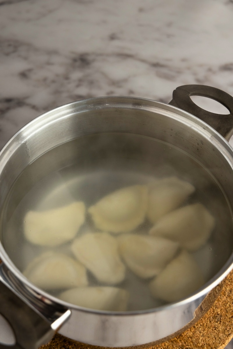 Classic Pierogi with Onions - Definitely Not a Chef