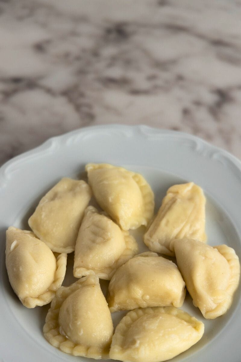 Classic Pierogi with Onions - Definitely Not a Chef
