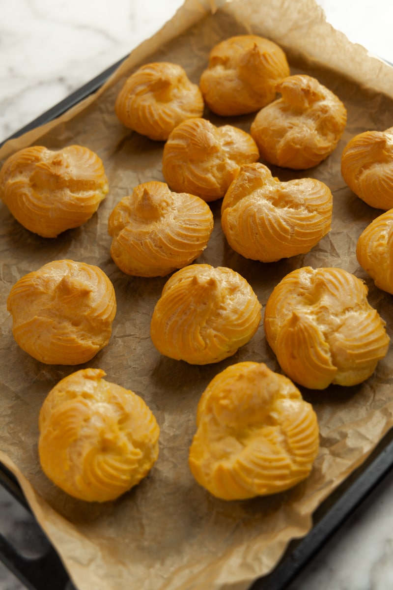 Easy Cream Puffs Recipe (Step-by-Step) - Definitely Not a Chef