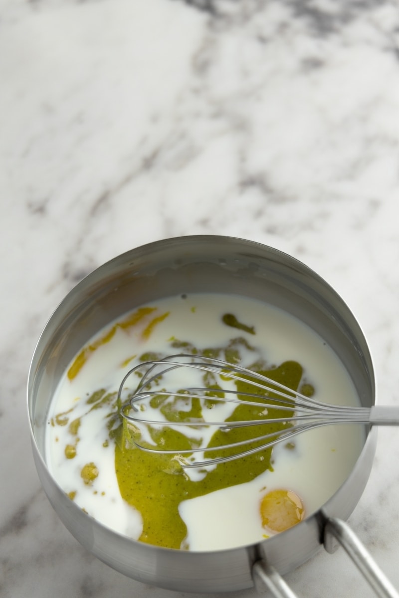 Simple Pistachio Pastry Cream - Definitely Not a Chef