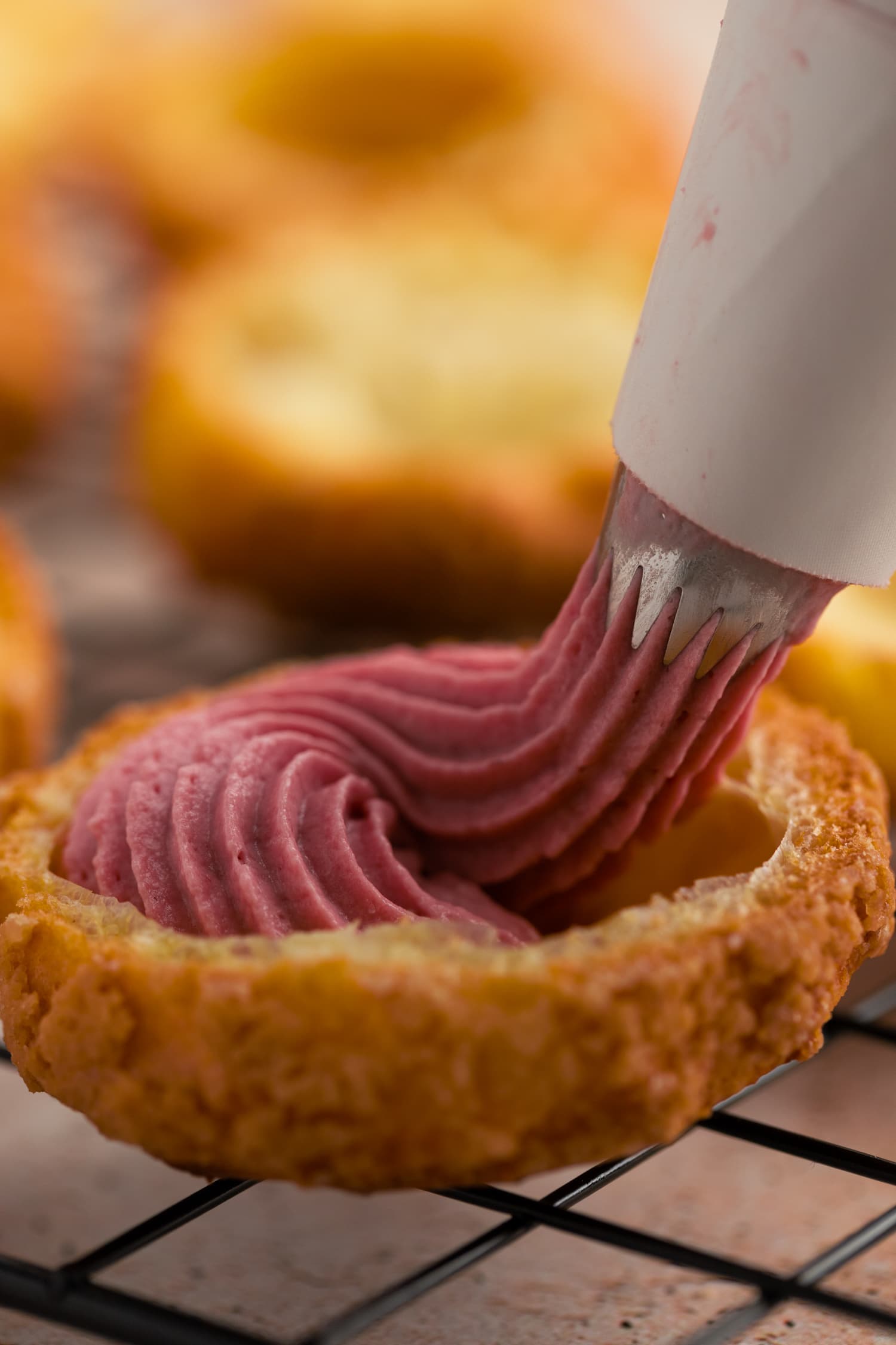 Simple Raspberry Pastry Cream - Definitely Not a Chef