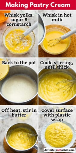 How to Make Vanilla Pastry Cream (Crème Pâtissière) – Step-by-Step ...