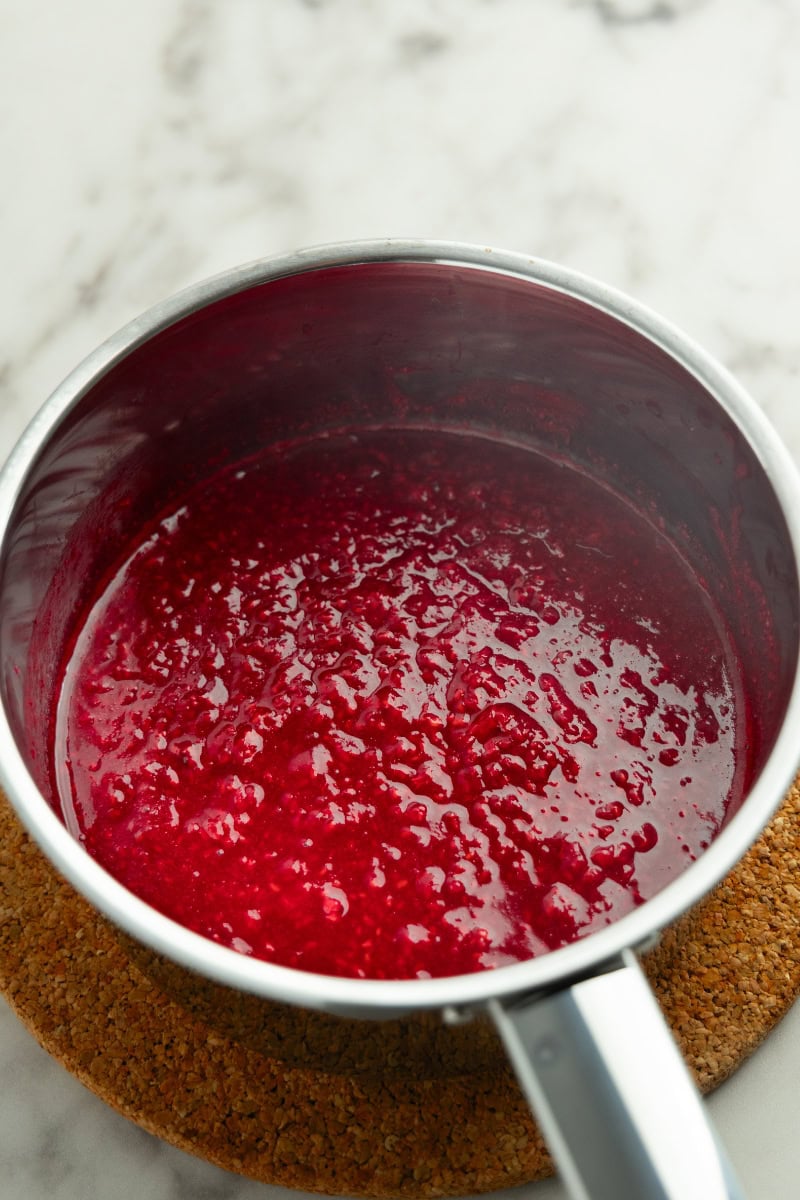 Raspberry Curd - Definitely Not a Chef