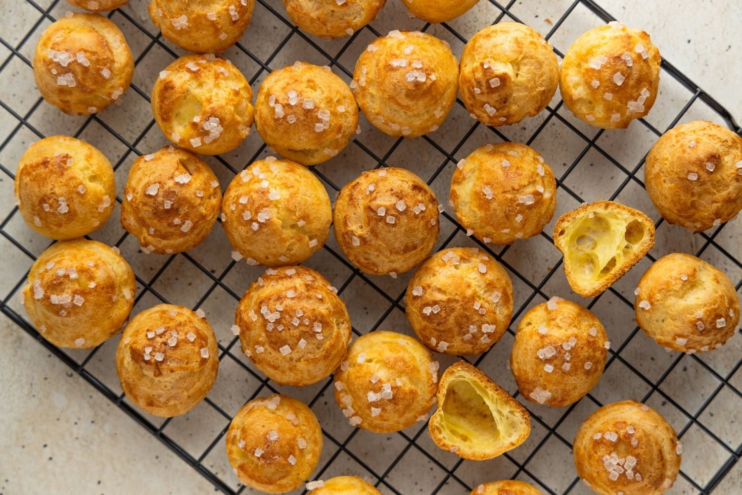 Chouquettes (French Sugar Puffs) - Definitely Not a Chef