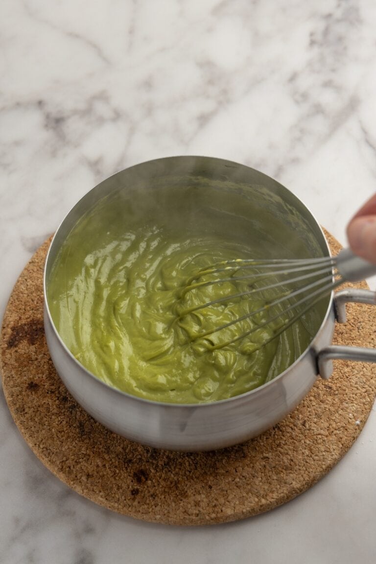 Matcha Pastry Cream Recipe - Definitely Not a Chef