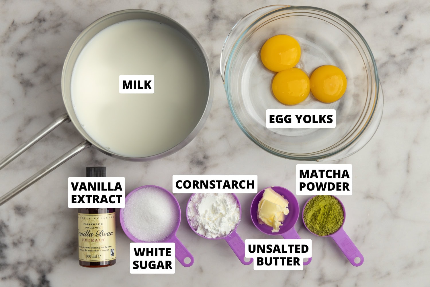 Matcha Pastry Cream Recipe - Definitely Not a Chef
