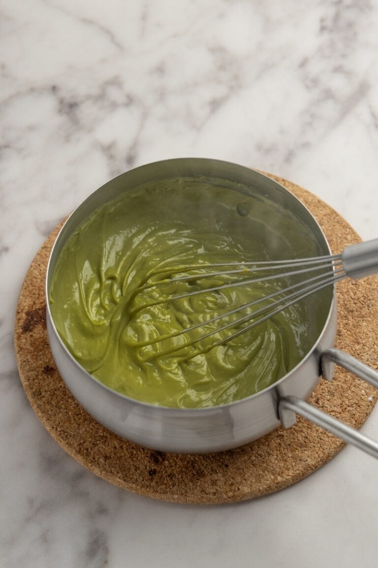 Matcha Pastry Cream Recipe - Definitely Not a Chef