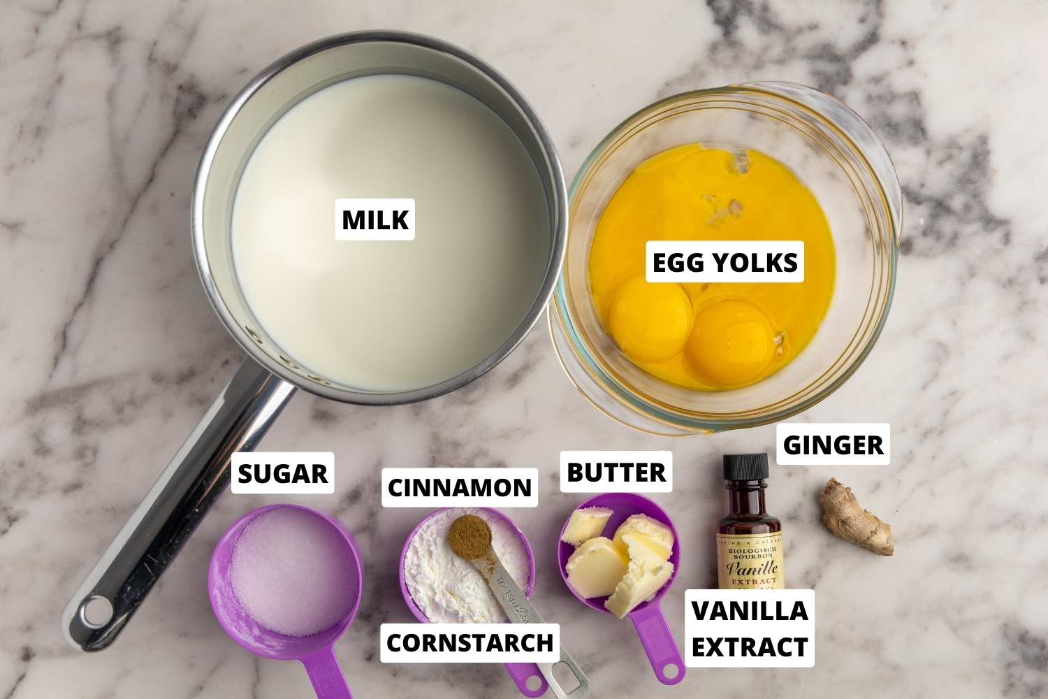Ginger Pastry Cream Recipe - Definitely Not a Chef