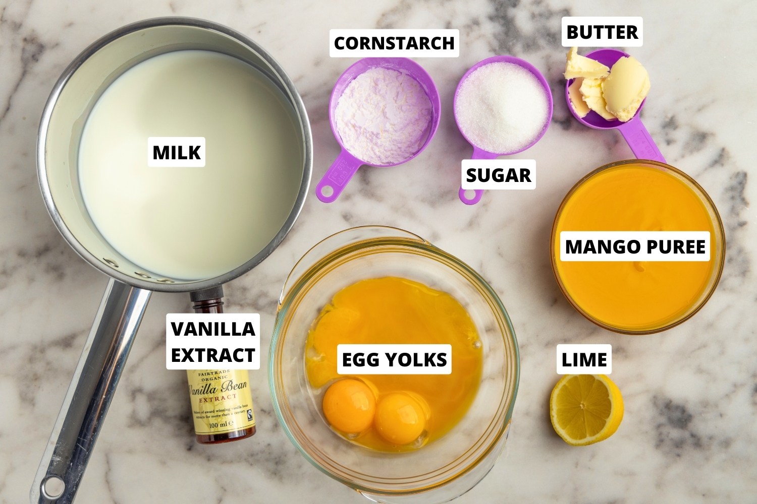 Mango Pastry Cream Recipe - Definitely Not a Chef