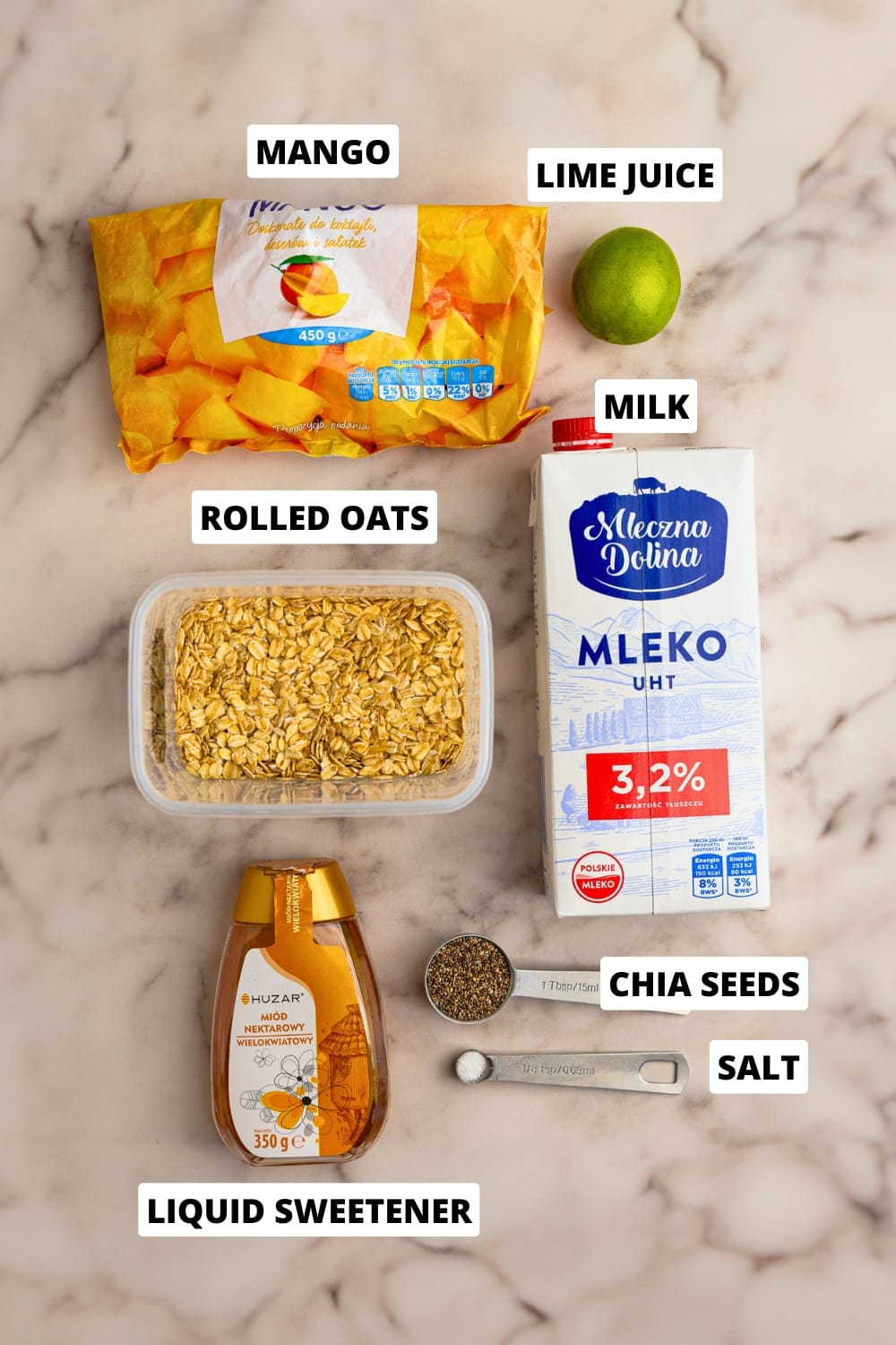 Mango Overnight Oats - Definitely Not a Chef