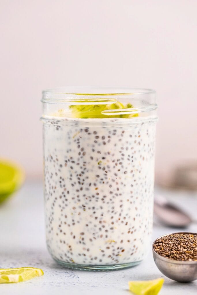 Lime Chia Pudding - Definitely Not a Chef